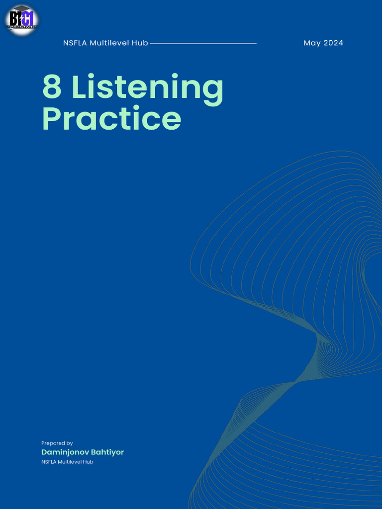 8 Listening Practice | PDF