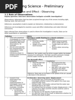 Types of Investigations in Science | PDF