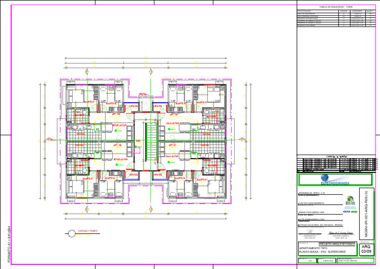 Mcmv-Ipi-001-Arq-R05 (3) - PB Superior | PDF | Engenharia