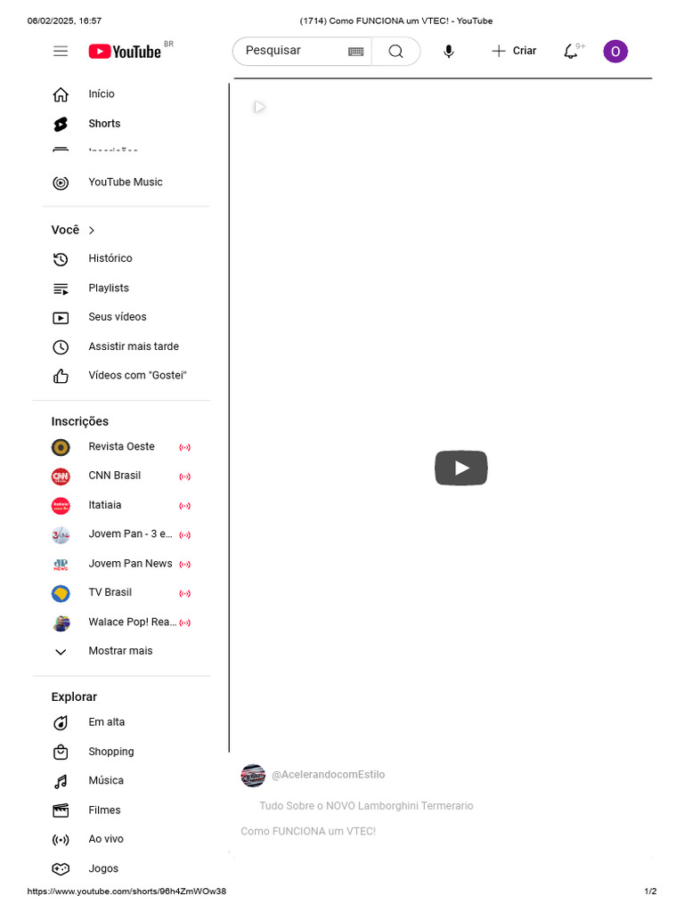 Como FUNCIONA um VTEC! - YouTube | PDF