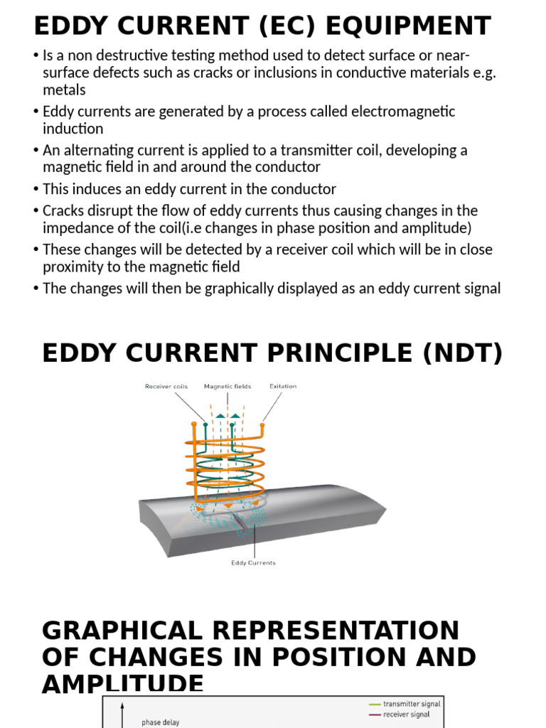 Eddy Current Testing for Crack Detection | PDF