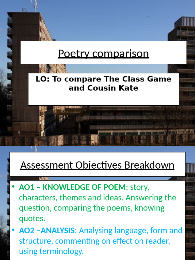 Comparing Conflict in Two Poems | PDF | Poetry | Human Communication