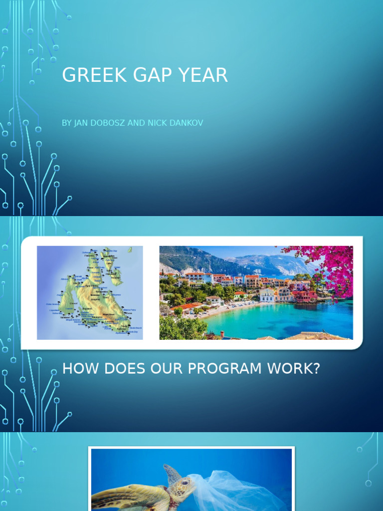 Gap Year Presentation | PDF