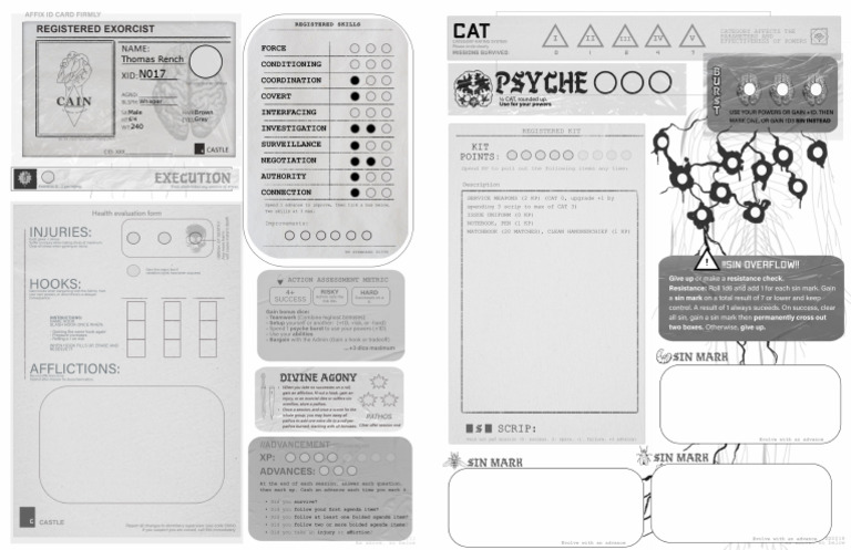 T. Rench (Level Up Template) | PDF