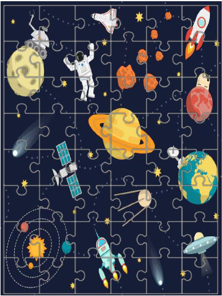 Puzzle de Espacio | PDF