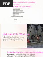 Hot vs Cold Working Processes Explained | PDF | Forging | Rolling ...
