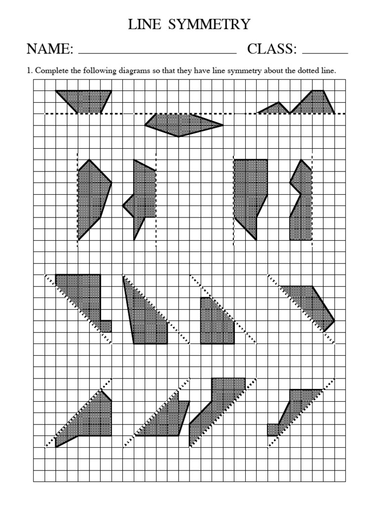 Line Symmetry | PDF