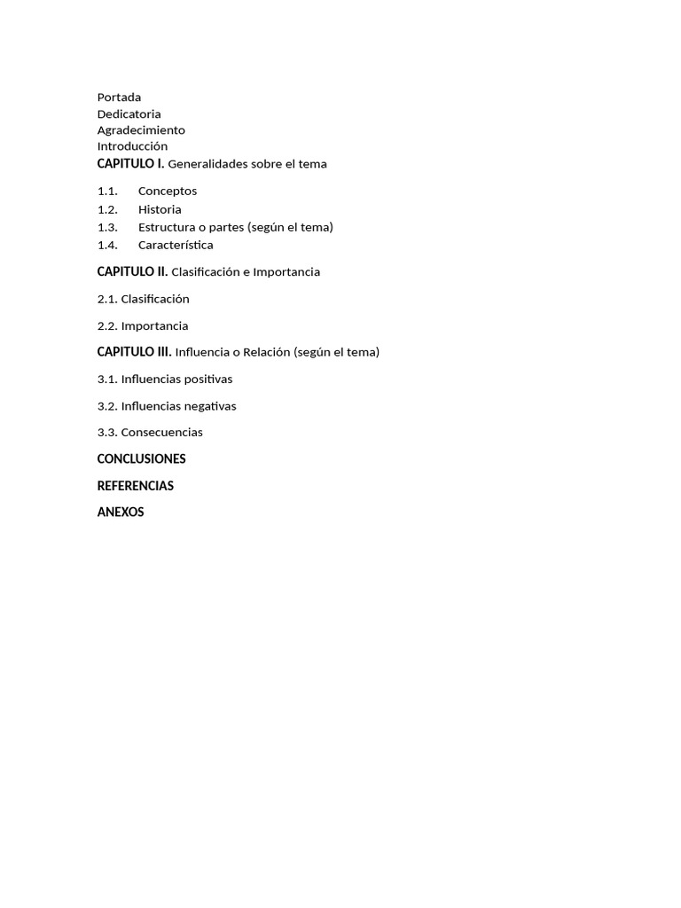 Indice de Ceci | PDF