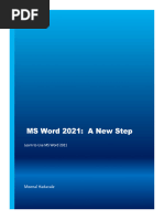 MS Word 2021 Features Overview | PDF | Microsoft Word | Operating ...