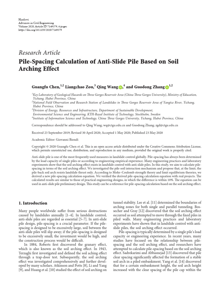 Pile-Spacing_Calculation_of_Anti-Slide_Pile_Based_ | PDF | Deep ...