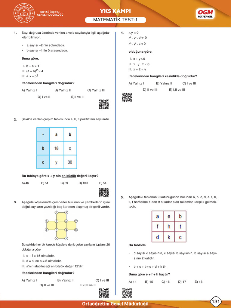 Kamp Matematik | PDF