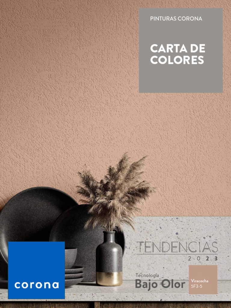 Carta Color Corona 2023 C | PDF | Pintar | Tecnicas artisticas