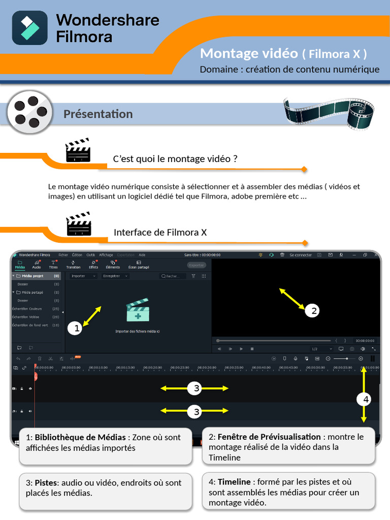 Cours Filmora | PDF | Vidéo | Logiciel