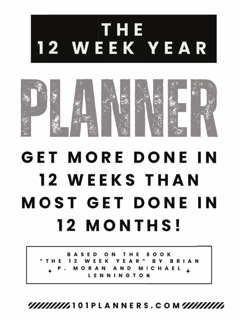 12 Week Planner.pdf | PDF
