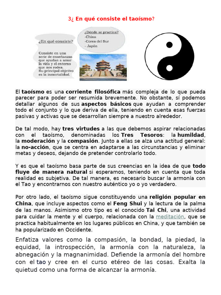 Taoismo | PDF | Laozi | Tao