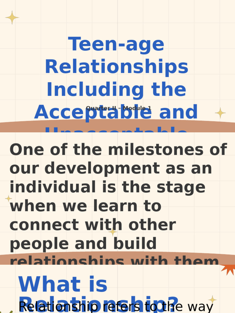 2nd Quarter l1 | PDF | Intimate Relationships | Affection