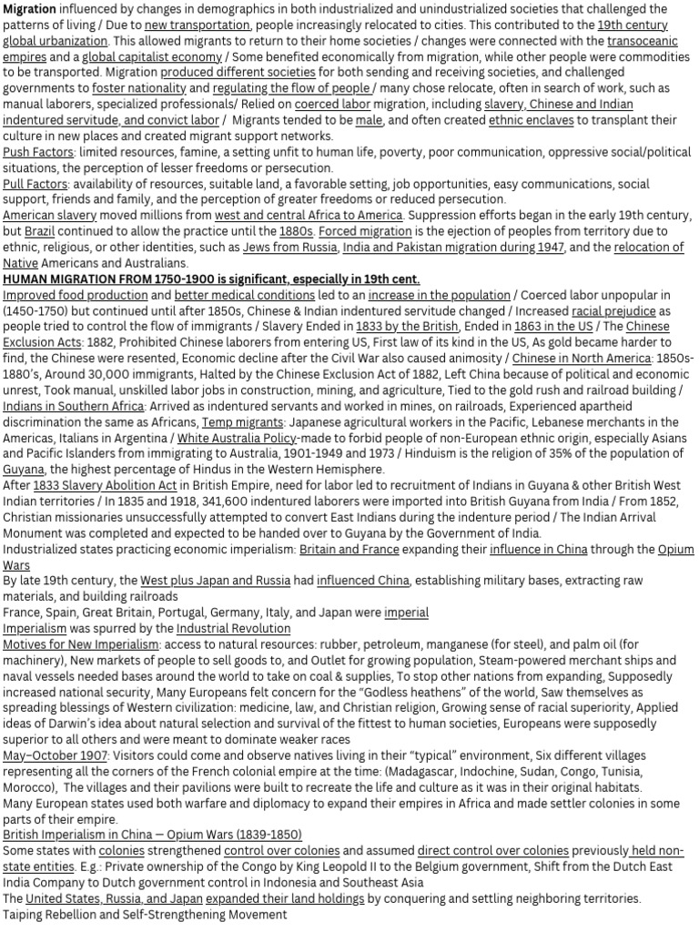 STUDY | PDF | Human Migration | Imperialism