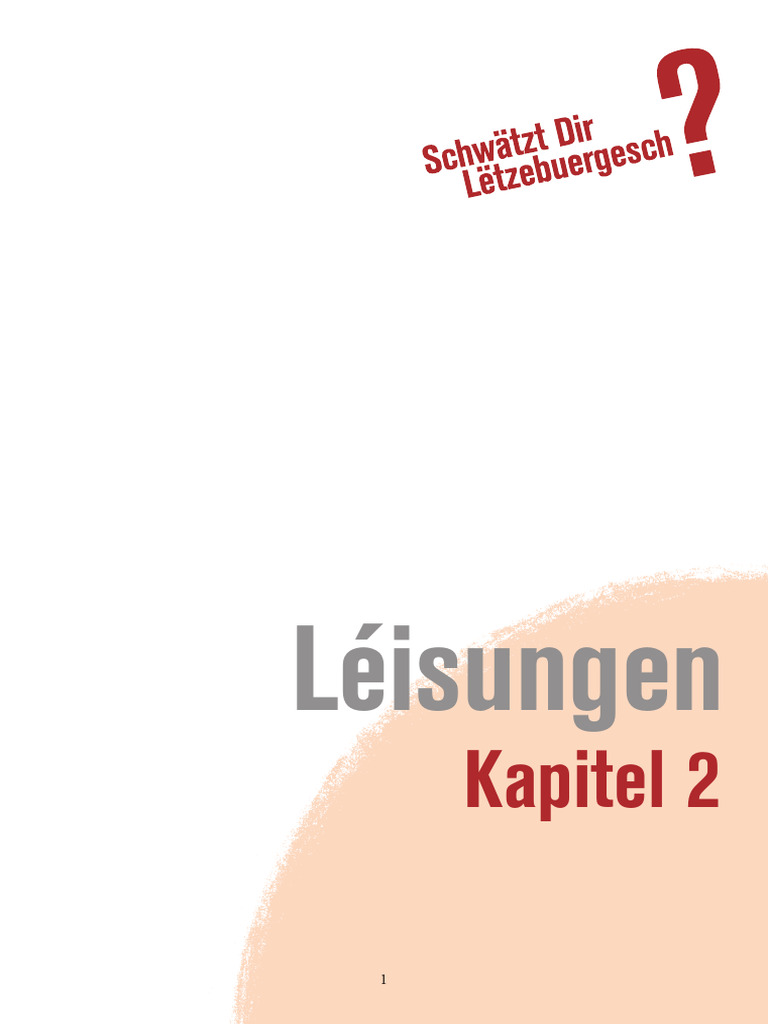 Leisungen-Kapitel-2 2020 1.0 | PDF