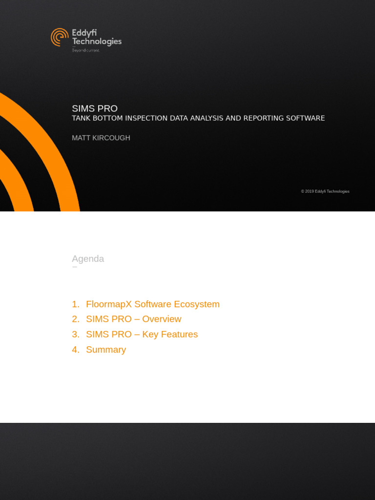 SIMS PRO: Tank Inspection Software | PDF | Computing