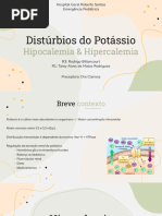 Manejo da Hipercalemia em Emergência | PDF | Hipoglicemia ...