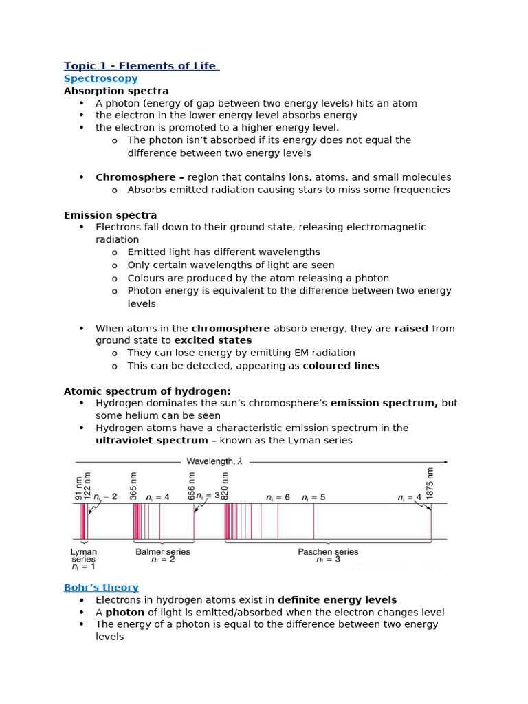 Understanding Atomic Structure and Spectra | PDF | Emission Spectrum ...