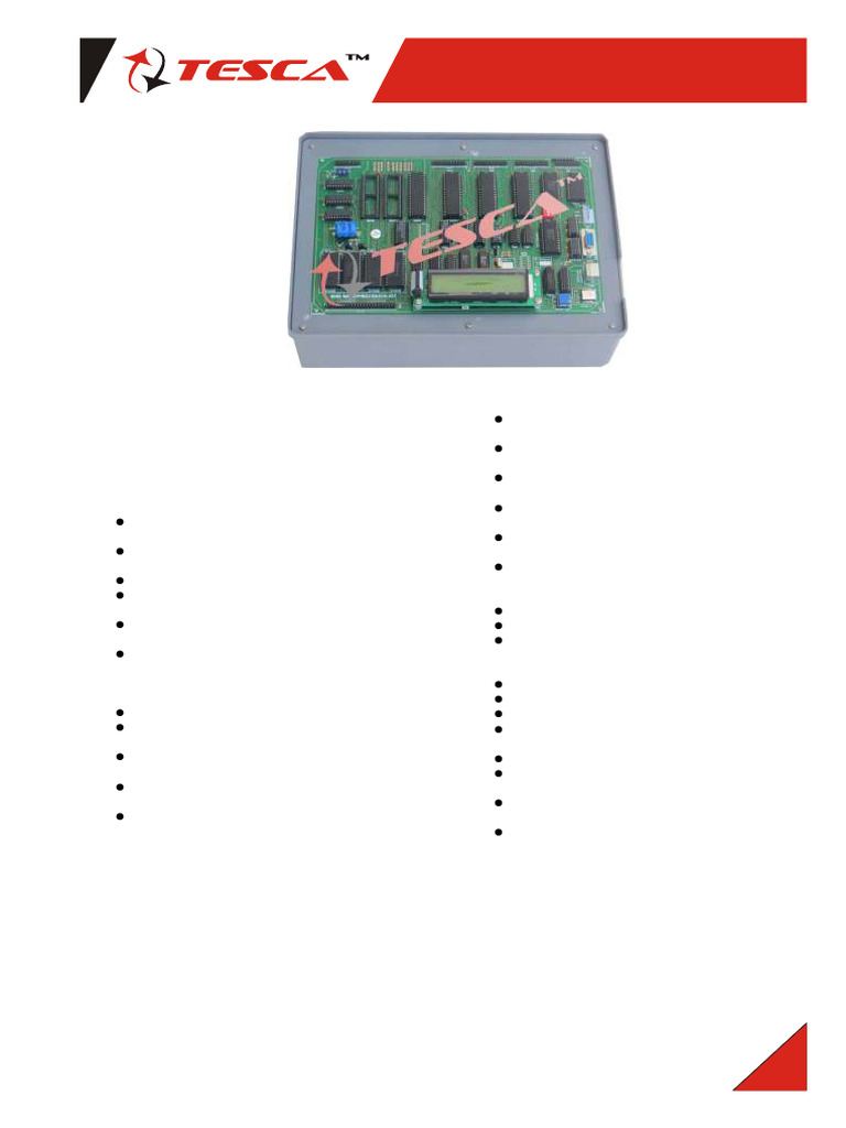 8086 Microprocessor Trainer Kit | PDF | Input/Output | Personal Computers 8086 Microprocessor Trainer Kit | PDF | Input/Output | Personal Computers