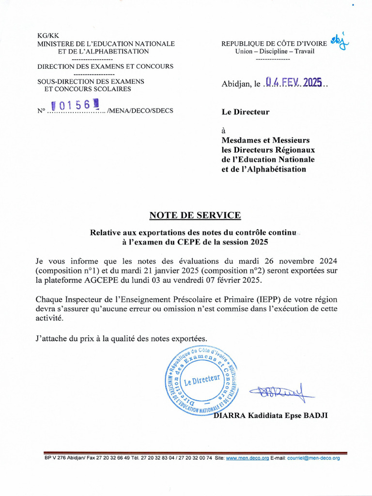 0156 SDECS DRENA NOTE SCE EVALUATION CEPE_0001 | PDF