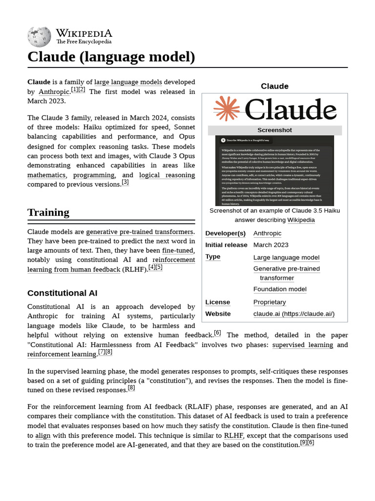 AI Developers: Meet Claude Models | PDF | Computing | Artificial ...
