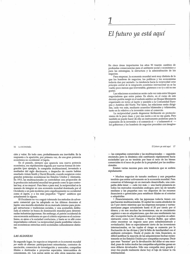 EL FUTURO YA ESTA AQUI | PDF EL FUTURO YA ESTA AQUI | PDF
