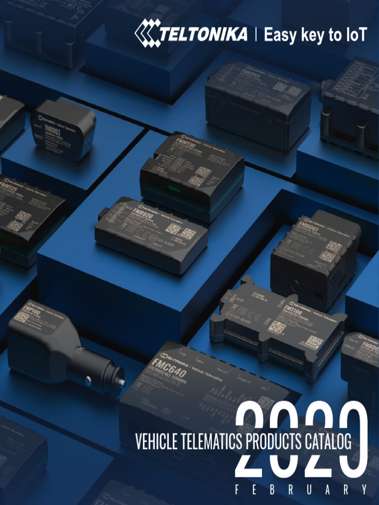 Vehicle Telematics Products Catalogue 2020 February | PDF | Radio Frequency Identification ...