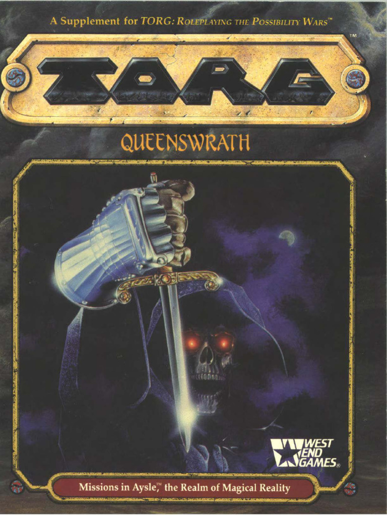 Torg - 05 - Queenswrath | PDF | Role Playing Games | Tabletop Games