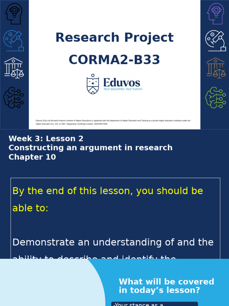 Constructing Research Arguments Guide | PDF | Argument | Reason