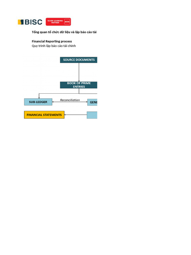 Tổ Chức Dữ Liệu Kế Toán - Lập BCTC | PDF