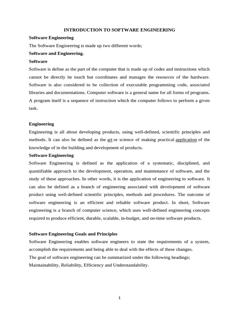 Introduction To Software Engineering 3 | PDF | Software Development Process | Software
