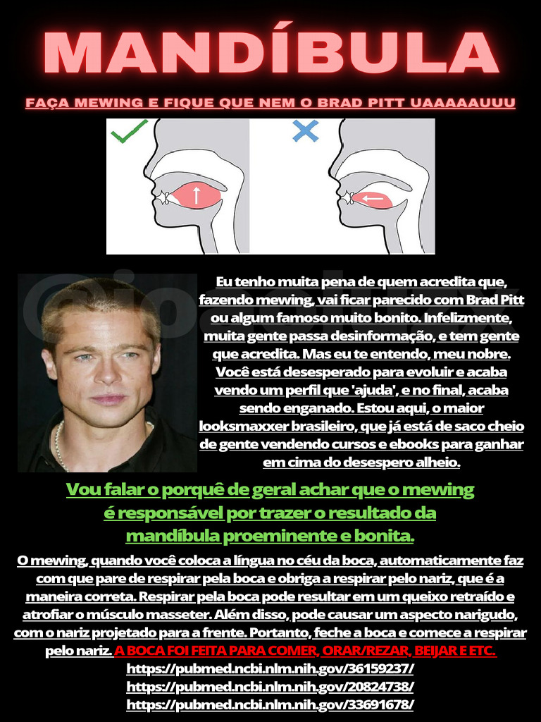 Part 8 - Mandíbula Bonesmashing Chewing e Mounth Breathing | PDF ...