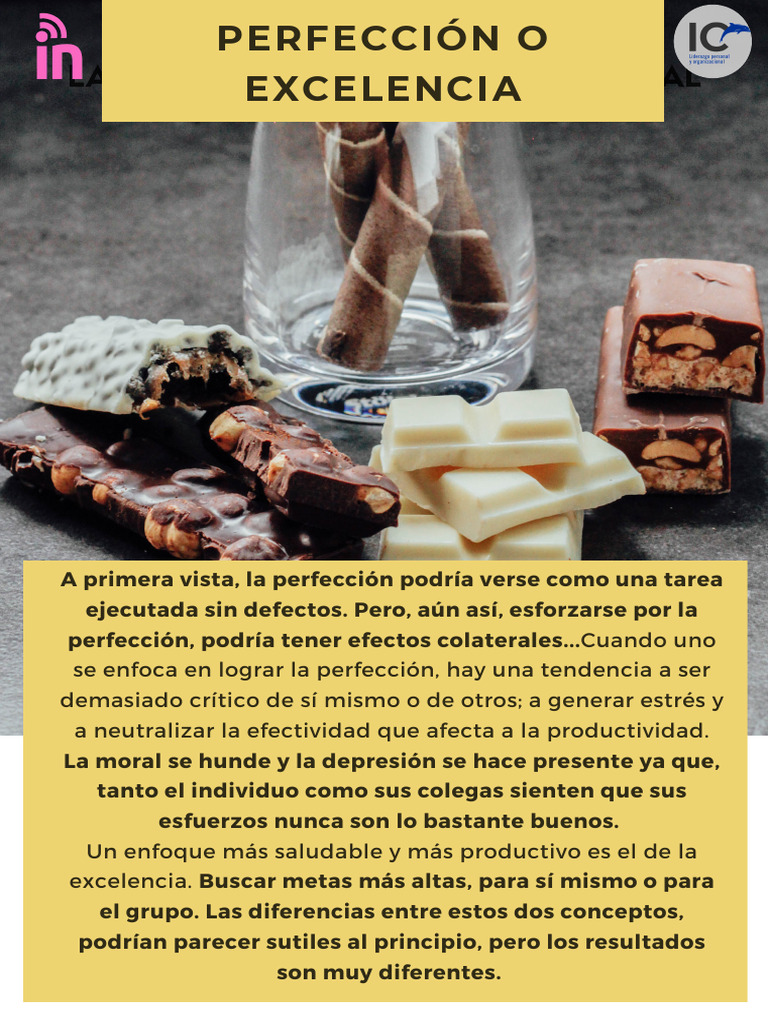 Perfección o Excelencia - in | PDF | Perfeccionismo (psicología ...