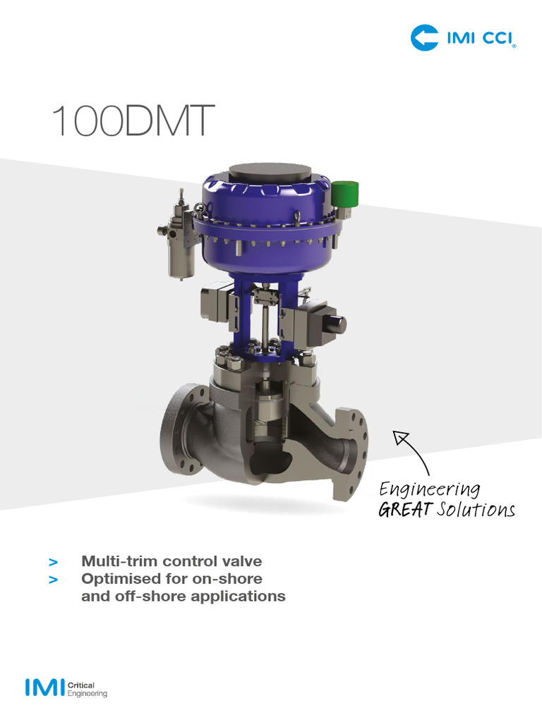 IMI CCI Product 100DMT Digital Ver2 AW | PDF | Actuator | Mechanical Engineering