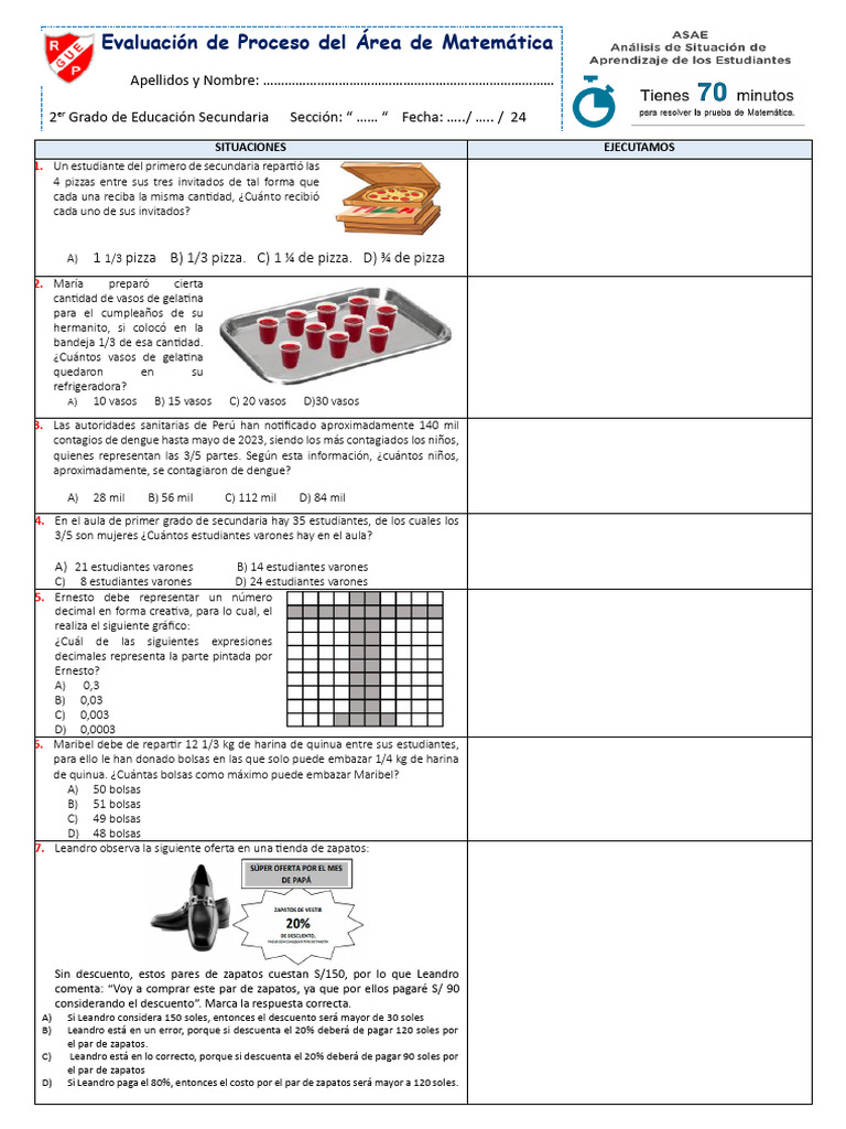 Simulacro 1 - ASAE2024SEGUNDO | PDF