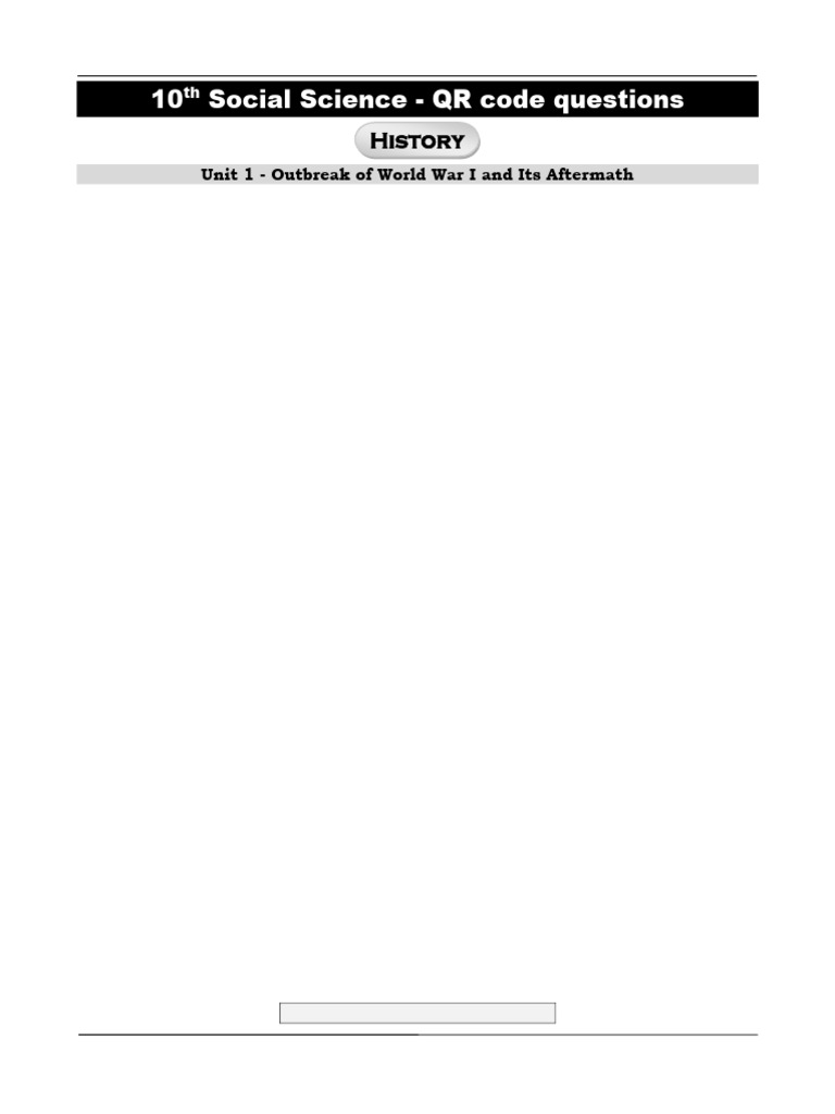 Namma Kalvi 10th Social Science QR Code Questions With Answers em ...