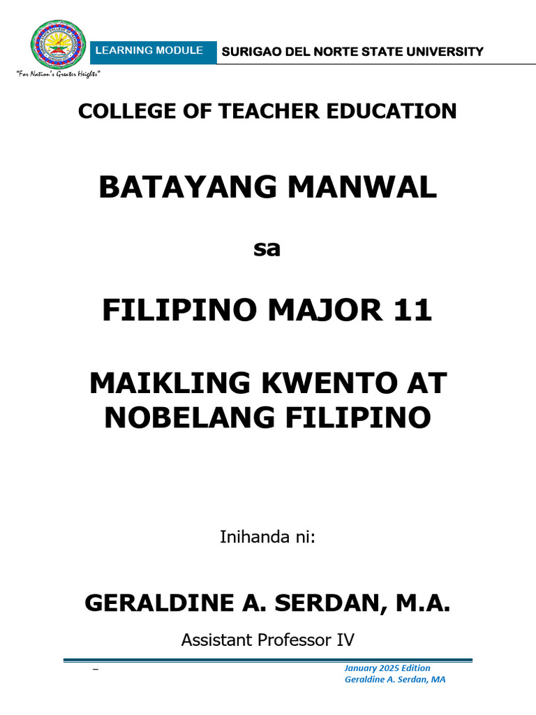 FM11-Kwento-at-Nobela | PDF