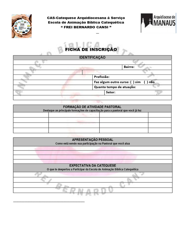 FICHA-DE-INSCRICAO-atualizada-1 | PDF
