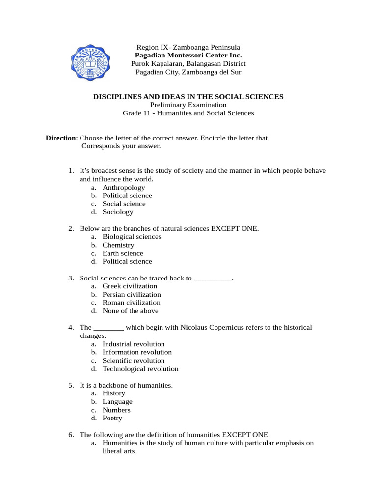 Diss Prelim Pdf Social Sciences Science