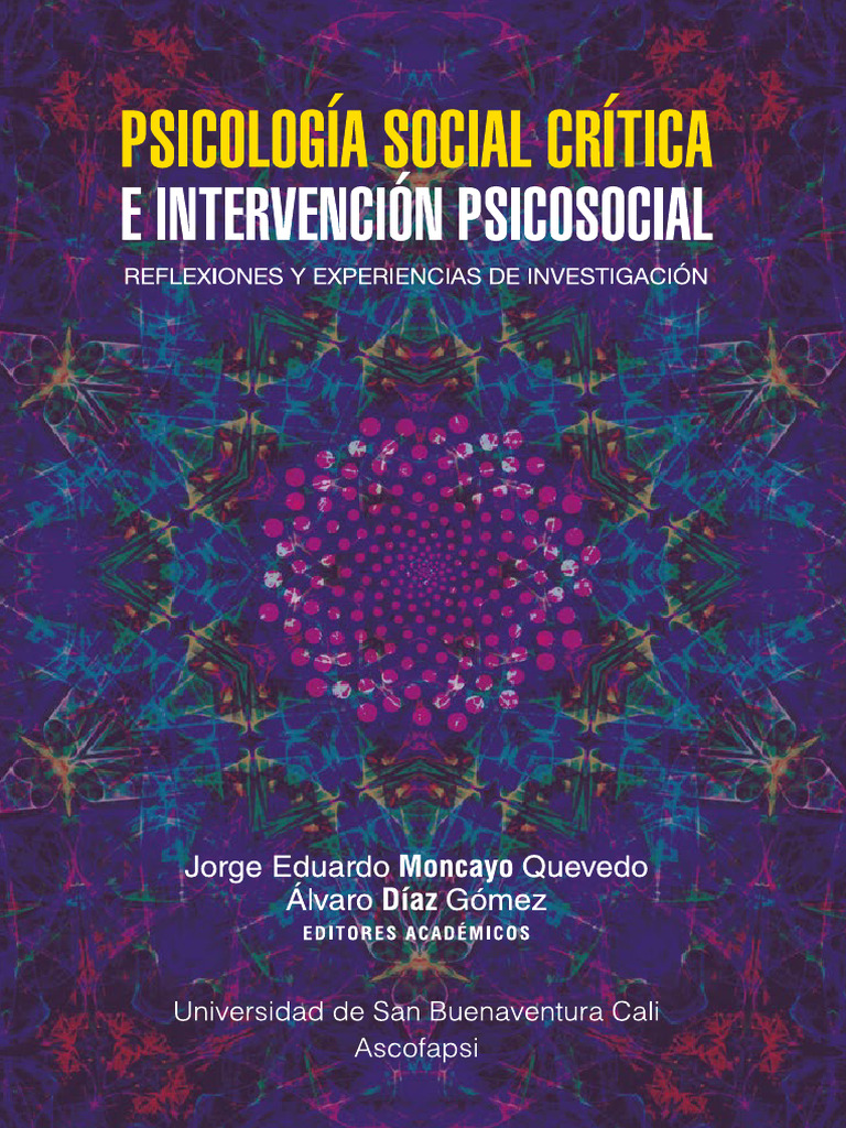 Psicologia Social Critica e Intervenciã N Psicosocial - Fernando Gonzalez Rey Unid. 1 | PDF ...