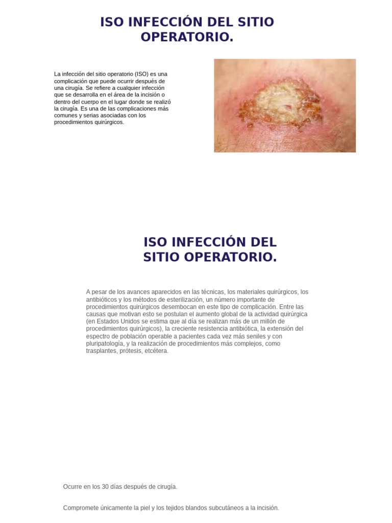 Iso 1 | PDF | Cirugía | Especialidades Medicas