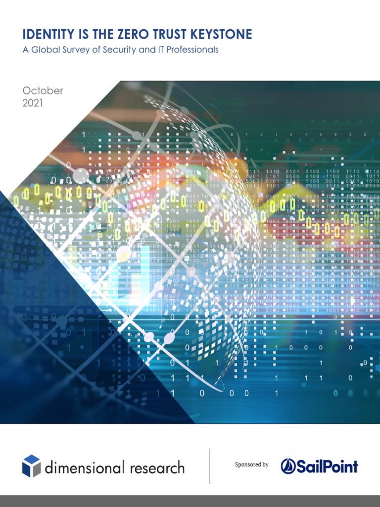 Identity Is The Zero Trust Keystone | PDF | Computer Security | Security