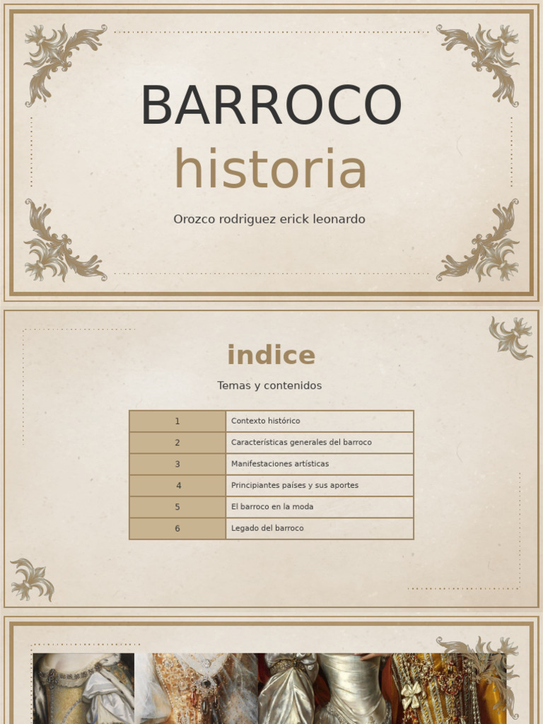 Barocco Kenny | PDF | Barroco | Moda