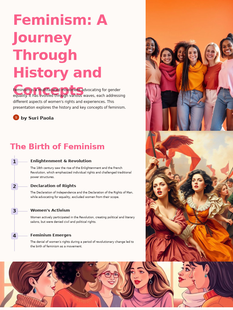 Feminism A Journey Through History and Concepts | PDF | Gender Studies ...