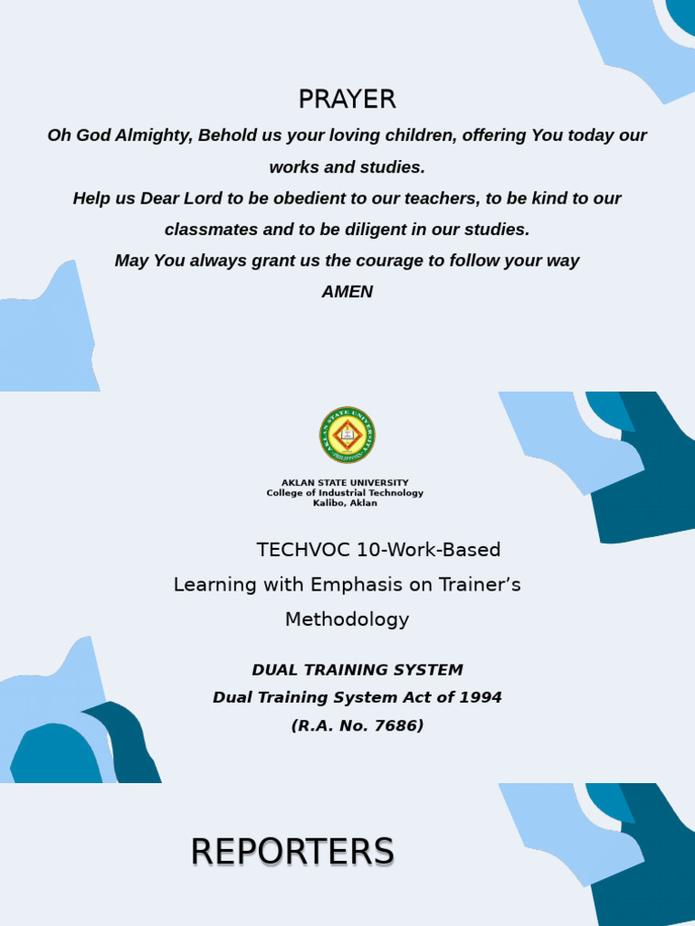 Group 2 Dual Training System 1 | PDF | Vocational Education | Insurance