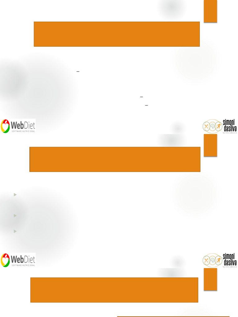 Módulo 2 - WB Por Nut. Simoni Da Silva | PDF | Cirurgia bariátrica ...