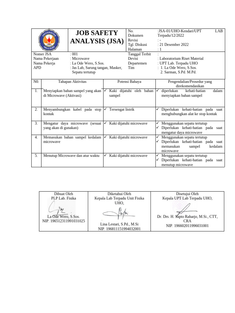 Jsa Lab Riset Material | PDF